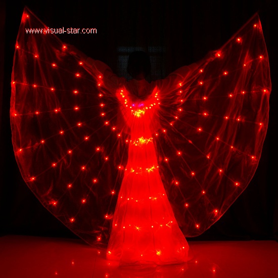 Led wings,led isis wings,led dance wings