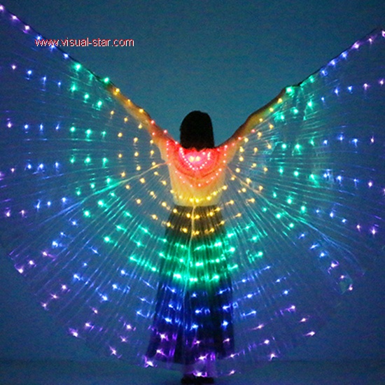 led wings,led isis wing,light up wings