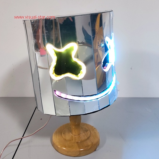 Mirror Marshmallow helmet，mirror helmet,DJ helmet