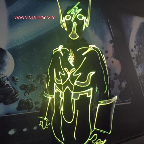 led clothing,led bodysuit,led diy costume