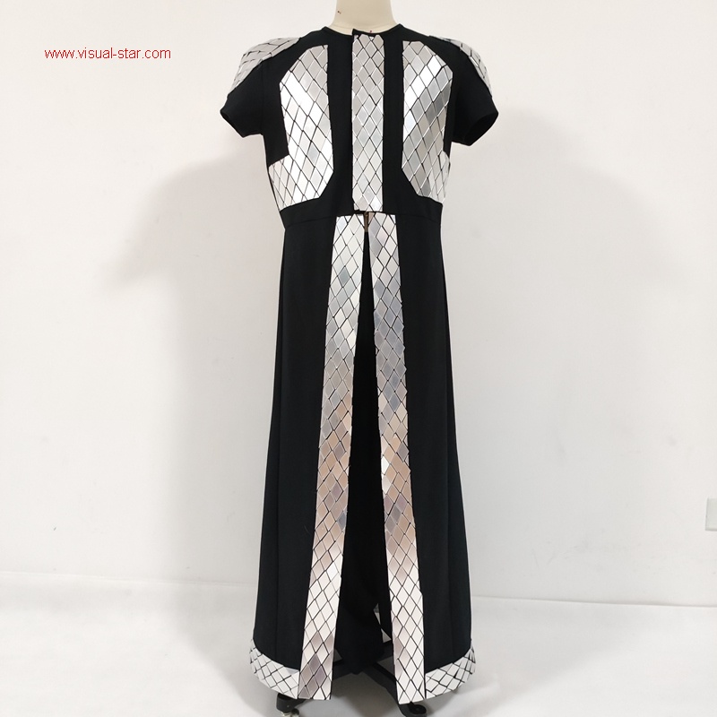 mirror cloak,mirror suit,mirror costume