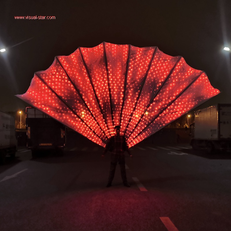 led peacock tail,led props,cruise props